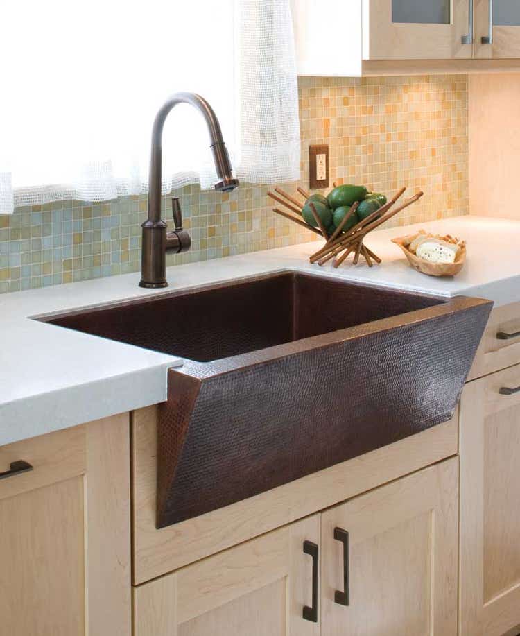 Seamless Thinking: Options for Sink & Countertop | Arts & Crafts Homes ...